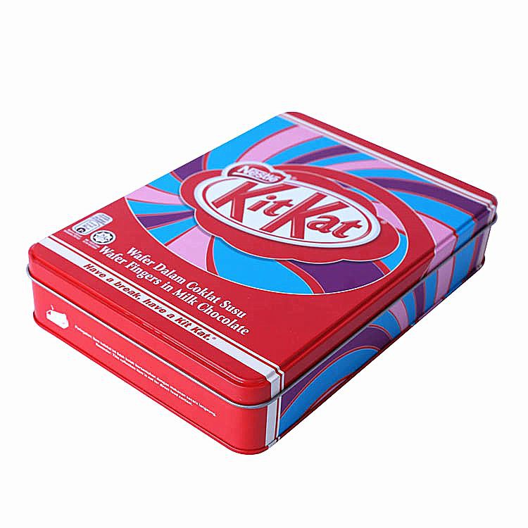 China Customized Rectangular Candy Tins at Low Price