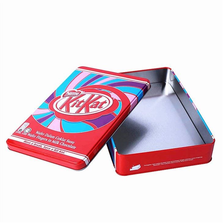 China Customized Rectangular Candy Tins at Low Price